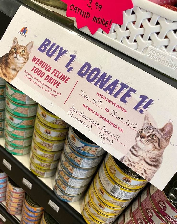 LBC_donation_sign | Pope Memorial Humane Society
